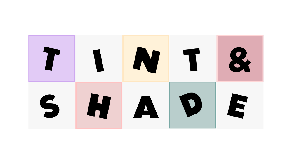 Tint and Shade – Kawaii Stationeries – Tint & Shade